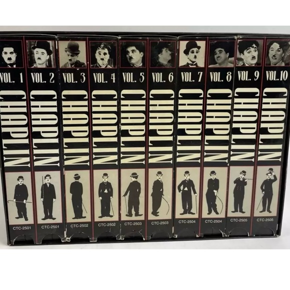 Charlie Chaplin | Other | Vintage Charlie Chaplin Collection Box Set ...